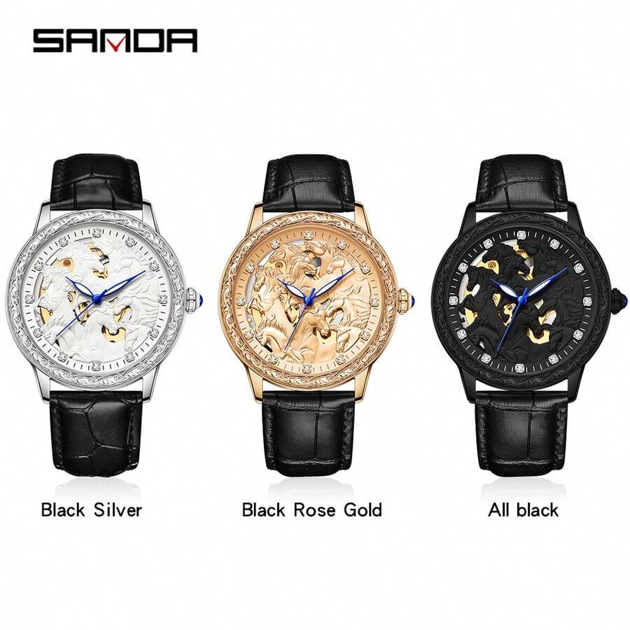SANDA Sanda 2024 New 7011 Watch Fully Automatic Mechanical Fashion ...