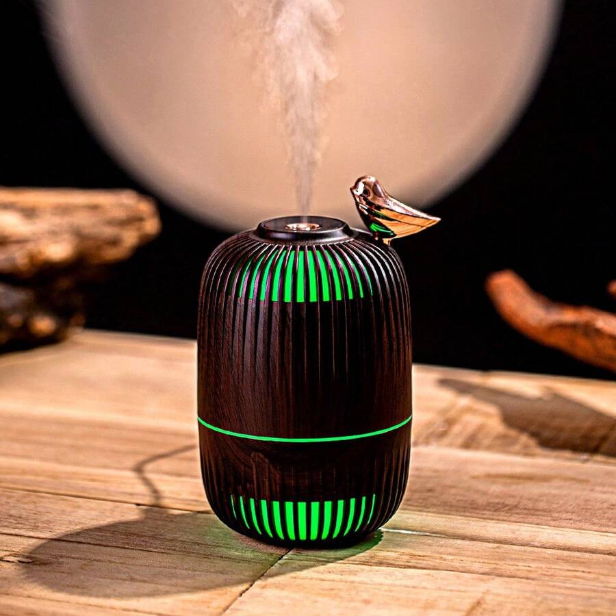 Dream Bird 9.47oz Mini Humidifier & Aroma Diffuser - USB Powered, Quiet ...