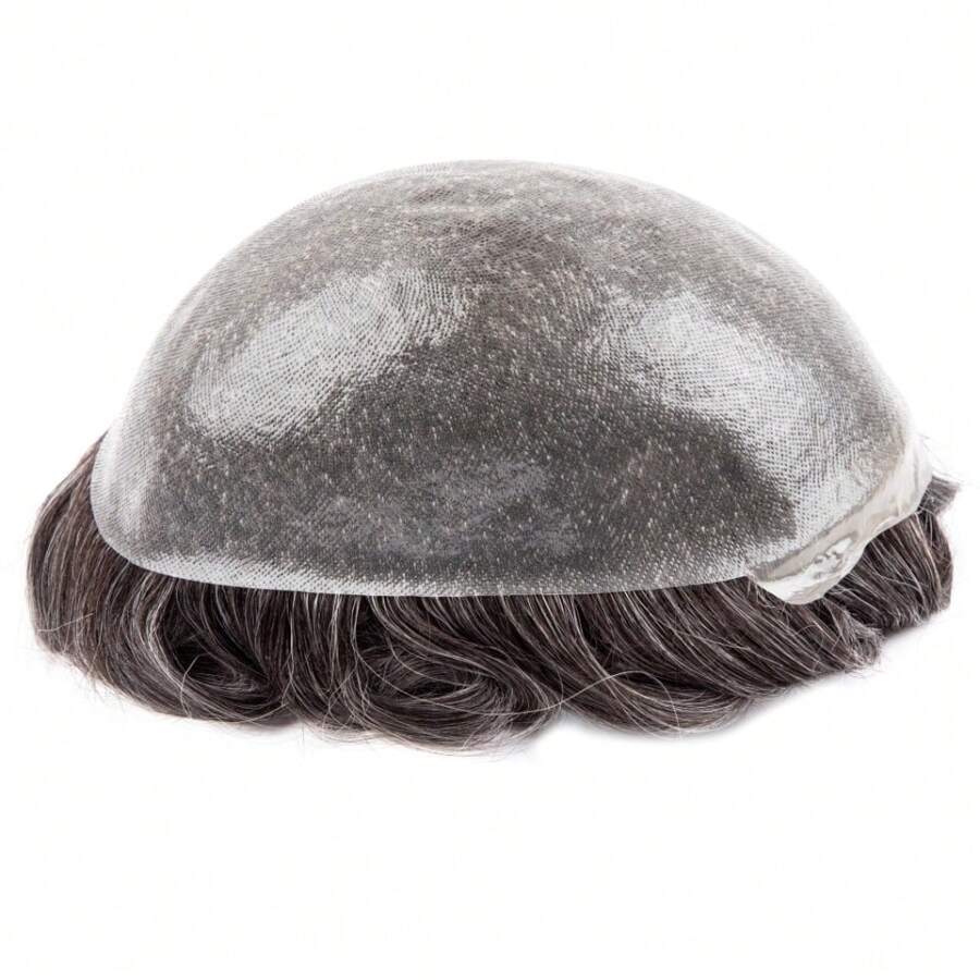 EHairc Men's Toupee Real Hair Ultra-Thin 0.03mm Skin Toupee For Men ...