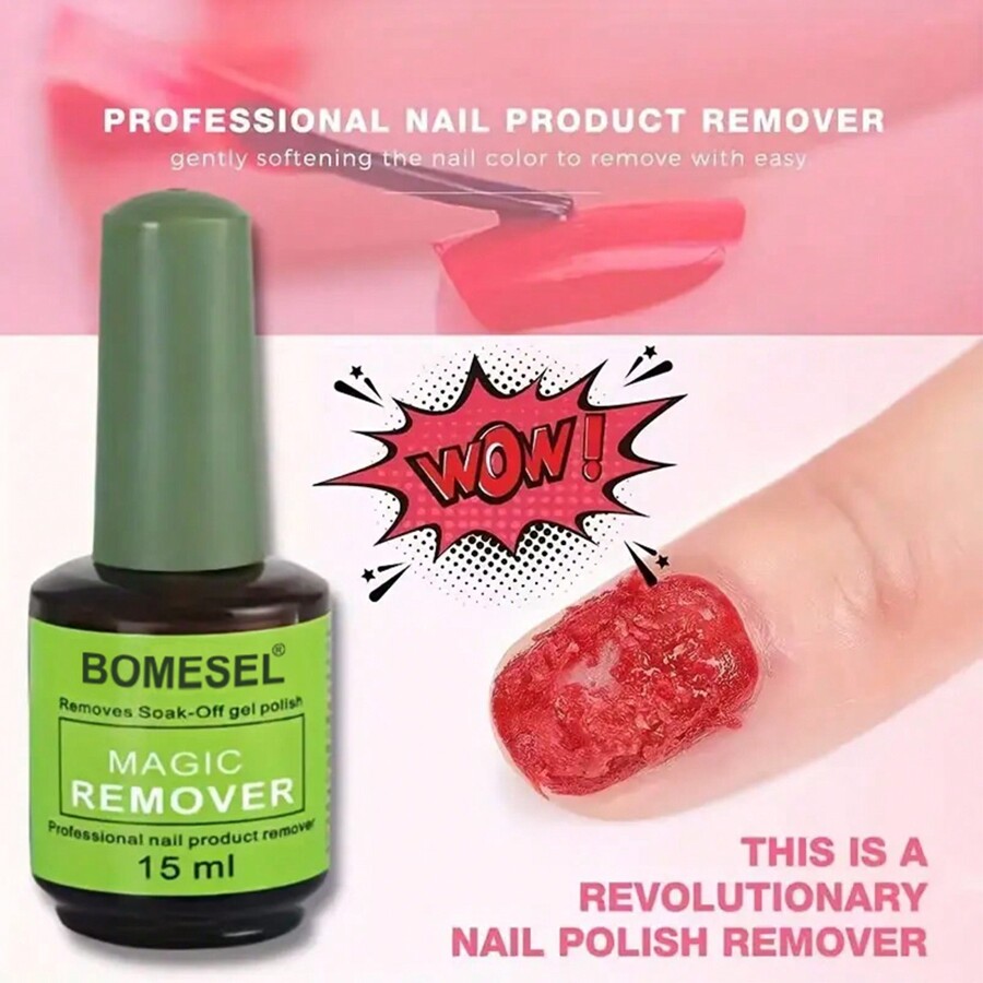 Quick-Gel Miracle Nail Polish Remover - Effortlessly Dissolves Color ...