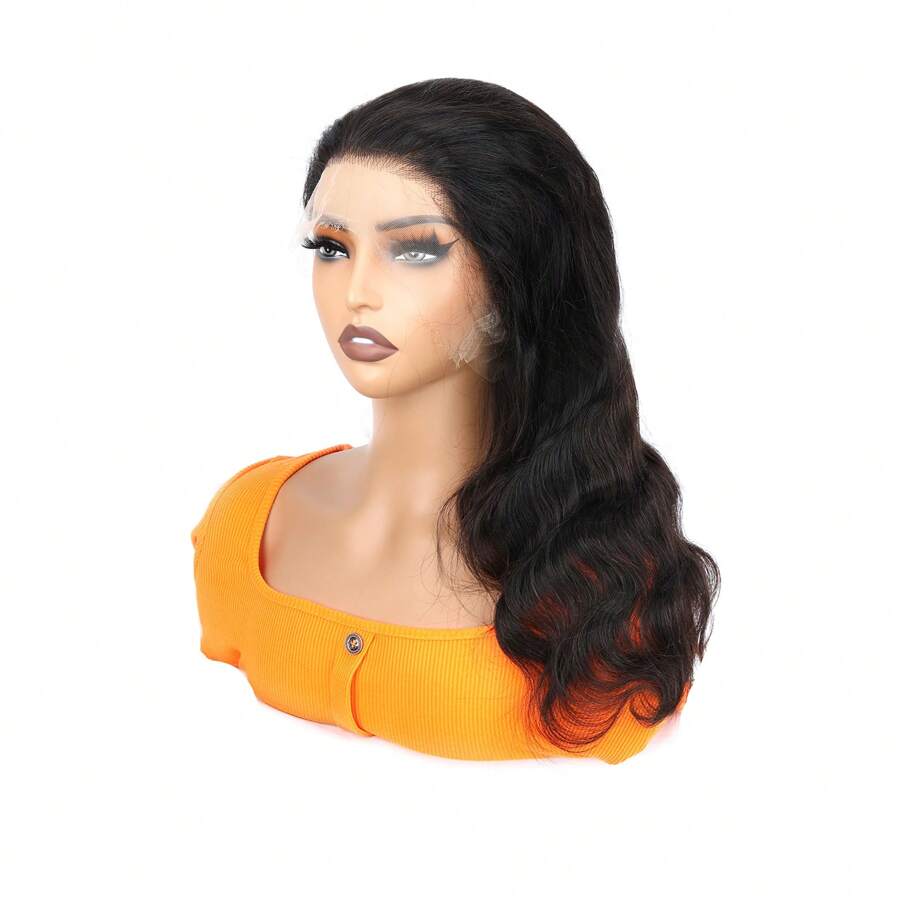 Perruque 360 frontale en dentelle à ondulation corporelle en cheveux ...