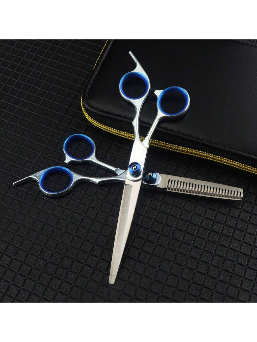 Professional Hairdressing Tools 6 Inch Hair Cutting Scissors Hairdressing Shears Kit For Barber ...
