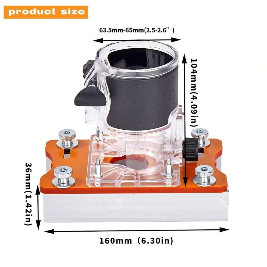 1 Set Woodworking 2 In 1 Slotting Bracket, Invisible Fasteners Slotting ...