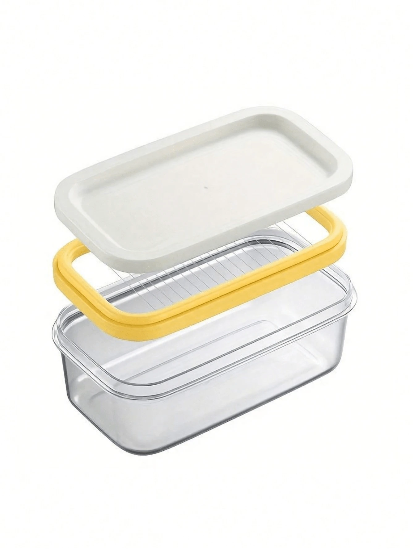 1 Pack Butter Slicer Storage Box, Butter Cutter, Cheese Storage ...