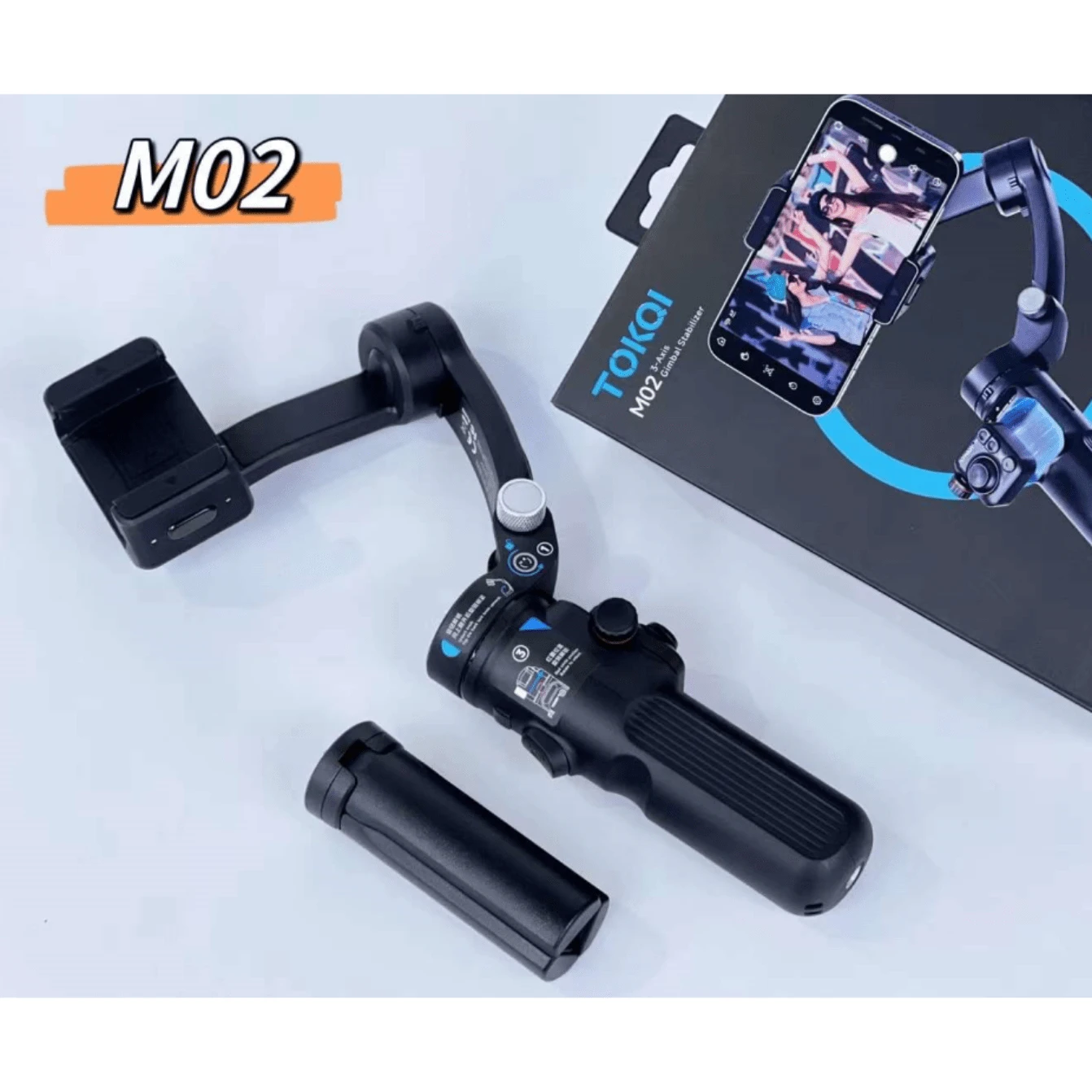 TOKQI-M02 3-Axis Smart Separated Remote Control AI Stabilizer | SHEIN