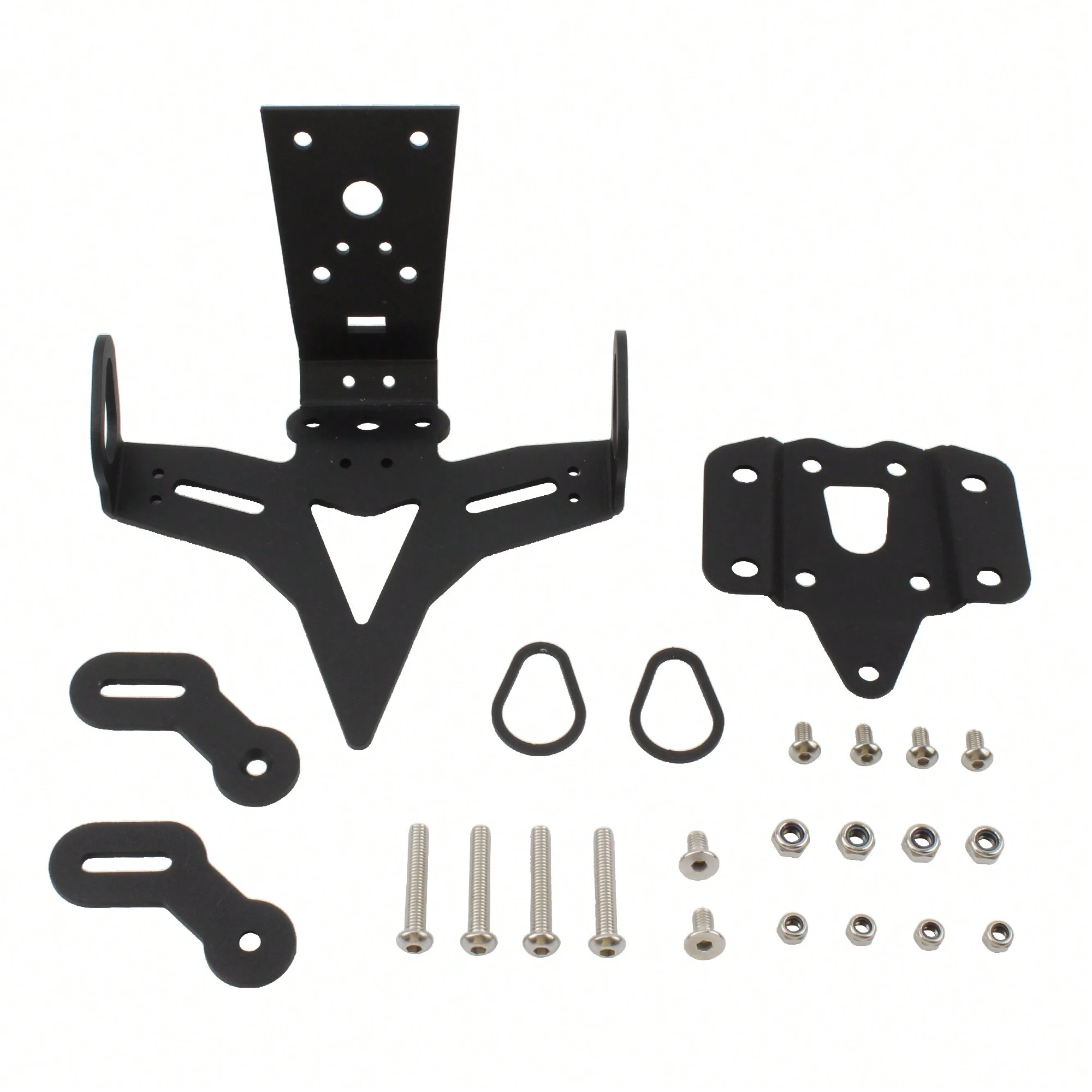 PowerMotor Motorcycle License Plate Holder Bracket For MT-07 FZ-07 ...