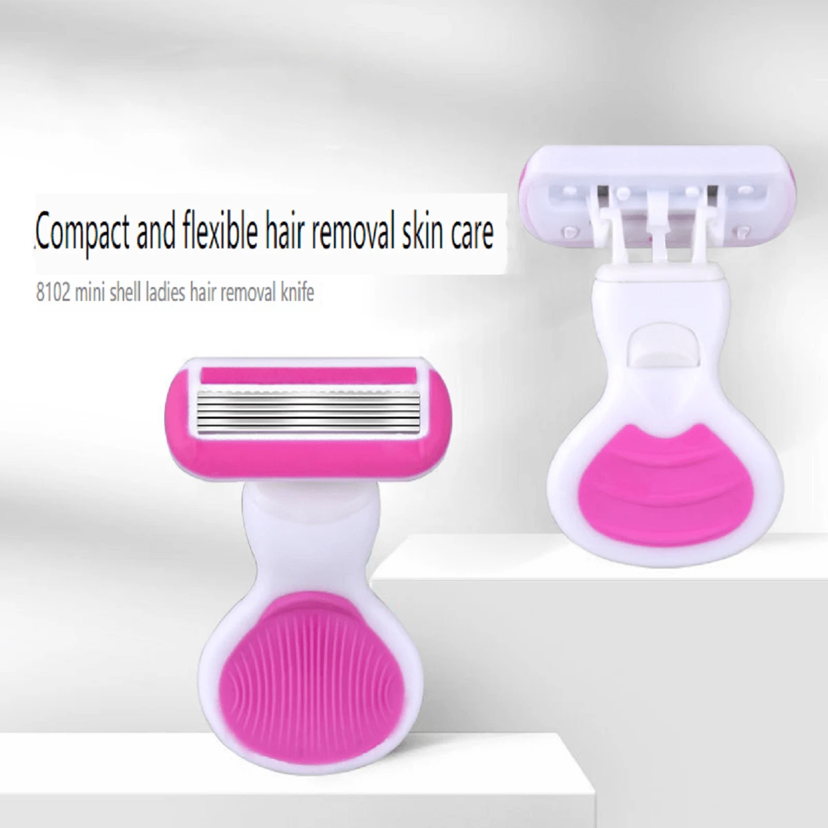 A Set Of 6-Layer Hair Scraper For Women, With Three Replacement Blade ...