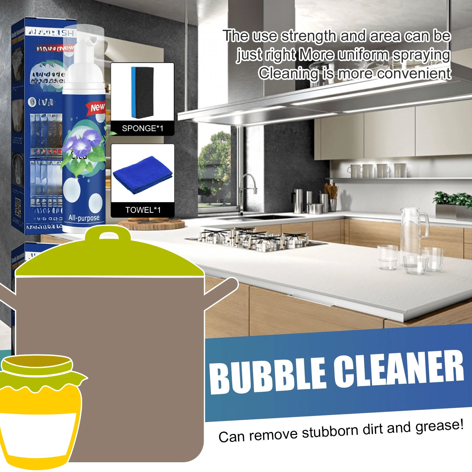 Jue-Fish Powerful Grease Killer - A Must-Have For Kitchen Renovation ...