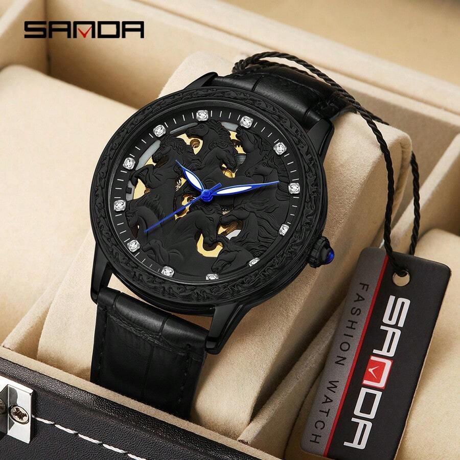 SANDA Sanda 2024 New 7011 Watch Fully Automatic Mechanical Fashion ...