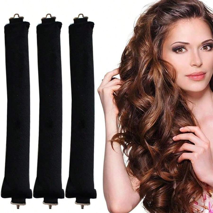 - Hair Heatless Curling Rod | Heatless Blowout Rod | Heatless Curlers ...