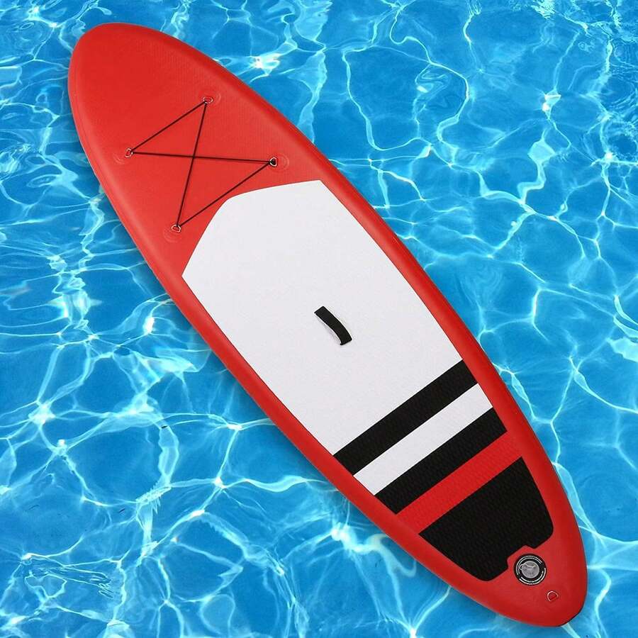 9 Foot Inflatable Stand-Up Paddleboard With Wide Design, Maneuverable ...