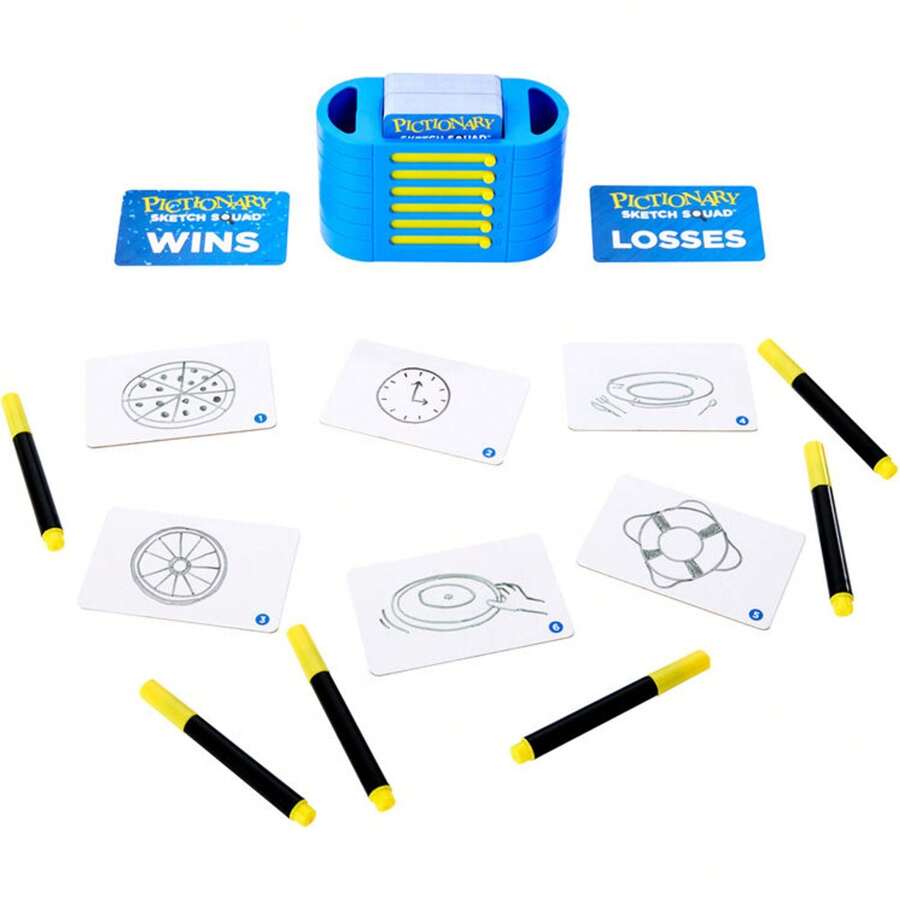 Ecommerc3 Juego Mesa Pictionary Sketch Squad Español Juego Divertido y ...