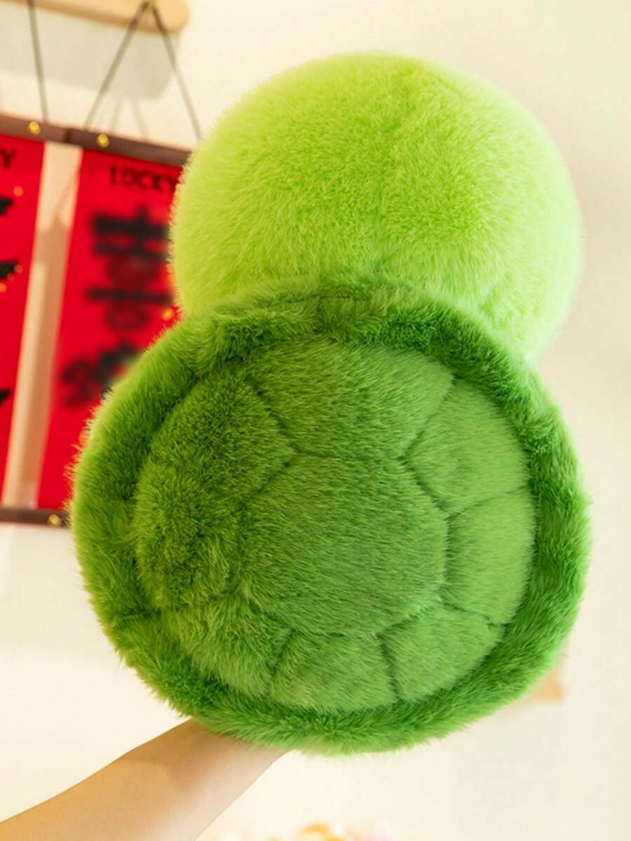Cute Green Apple Turtle Plush Doll, Soft Stuffed Doll, Companion ...