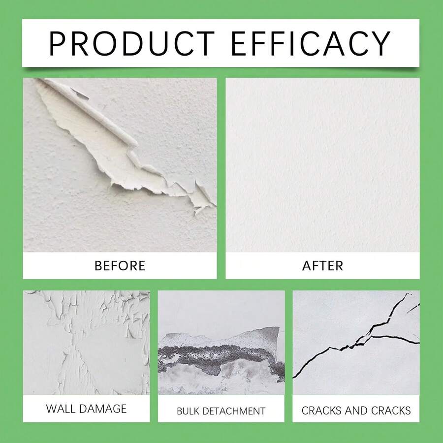 Wall Repair Paint - Wall Repair Paste To Fix Wall Holes, Peeling ...