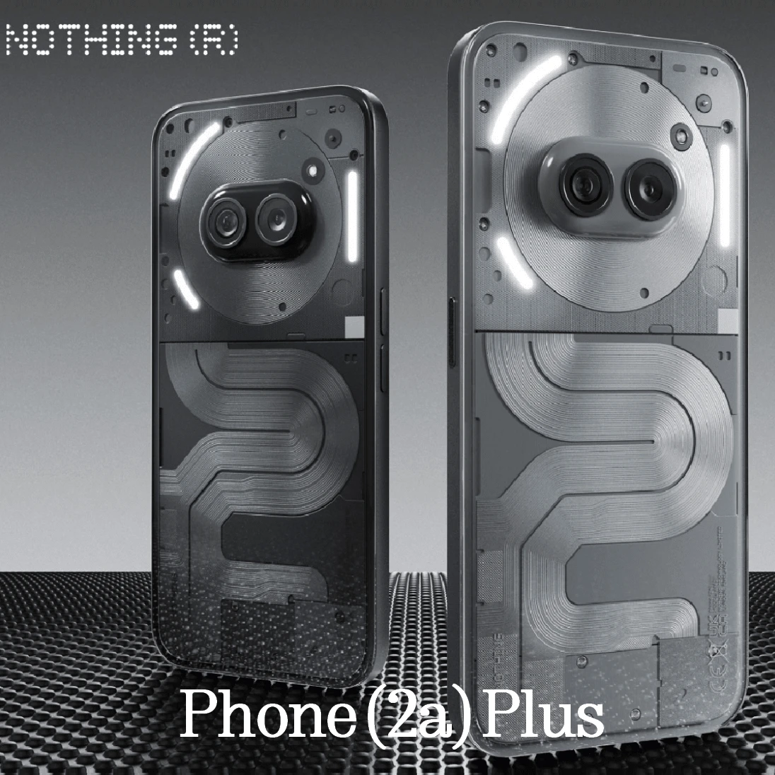 Nothing Phone (2a) Plus 5G スマートフォン ブラック、MTK Dimensity 7350 Pro、6.7インチ ...