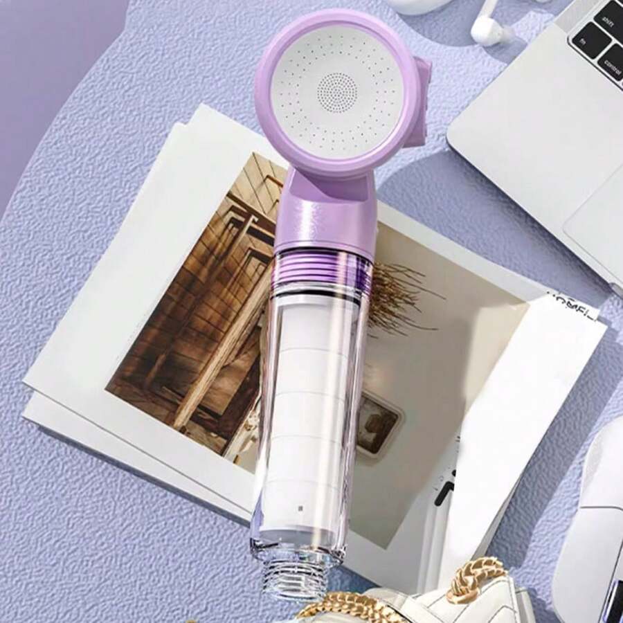 3-Mode Portable Water-Saving Pressurized Filtered Mini Shower Head, ACF ...