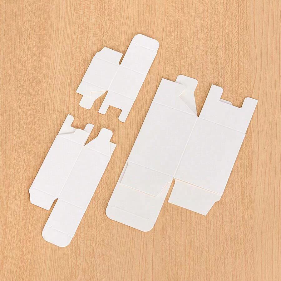 30pcs White Square Paper Boxes, Small White Boxes, For Cosmetics ...