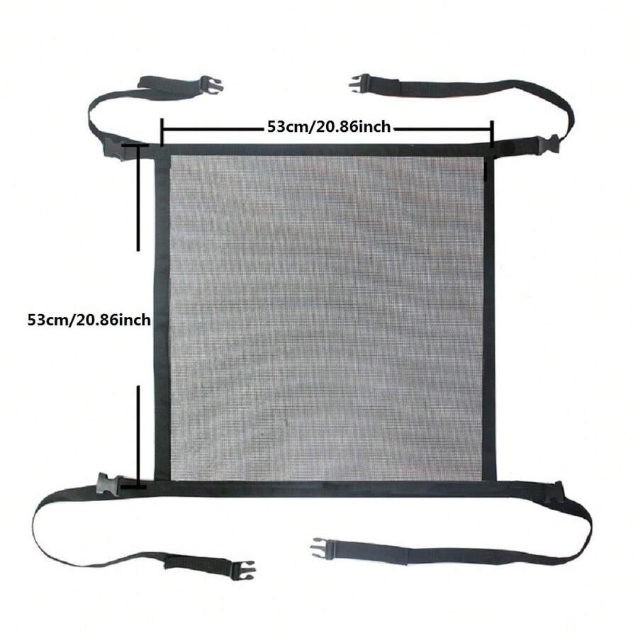 Car Dog Net Barrier, 20.86in * 20.86in/43.3in * 28.34in Adjustable Net ...