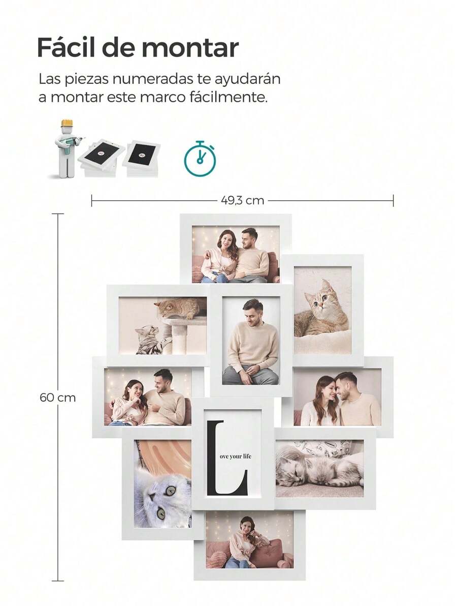 SONGMICS Frames And Photo Holders | SHEIN UK