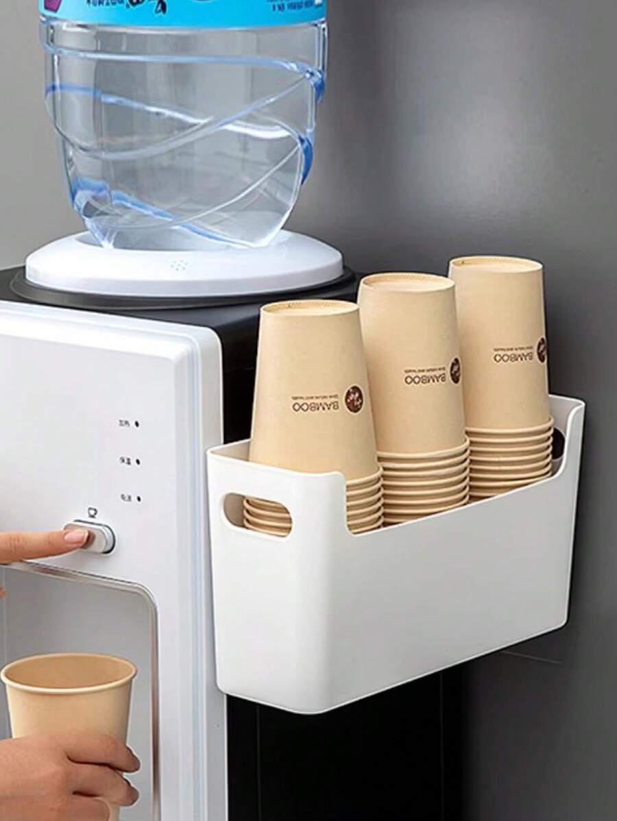 1pc, Pantry Cup Organiser Storage Box Wall Mounted Storage, Disposable ...
