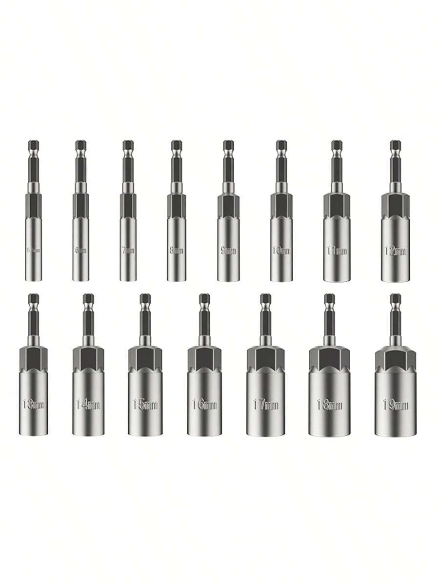 Magnetic Hex Socket Wrench, Hex Air Wrench, Electric Drill, Bit Tail ...