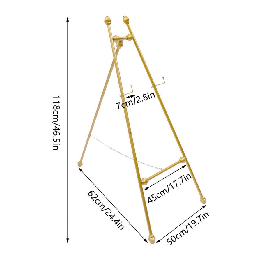 YUNRUX Metalen Studio-schildersezel Café Bruiloft Schilderijstandaard ...