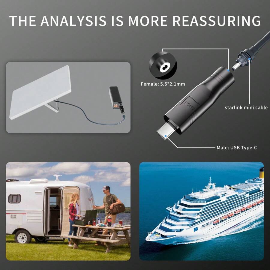 Starlink Mini Accessories Starlink Ethernet Adapte,Starlink Mini Cable ...