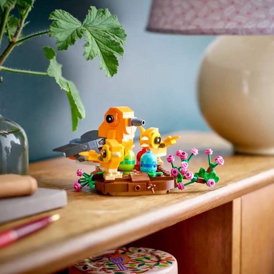 LEGO Bird's Nest Building Toy Kit 40639: Creative Seasonal Display For ...