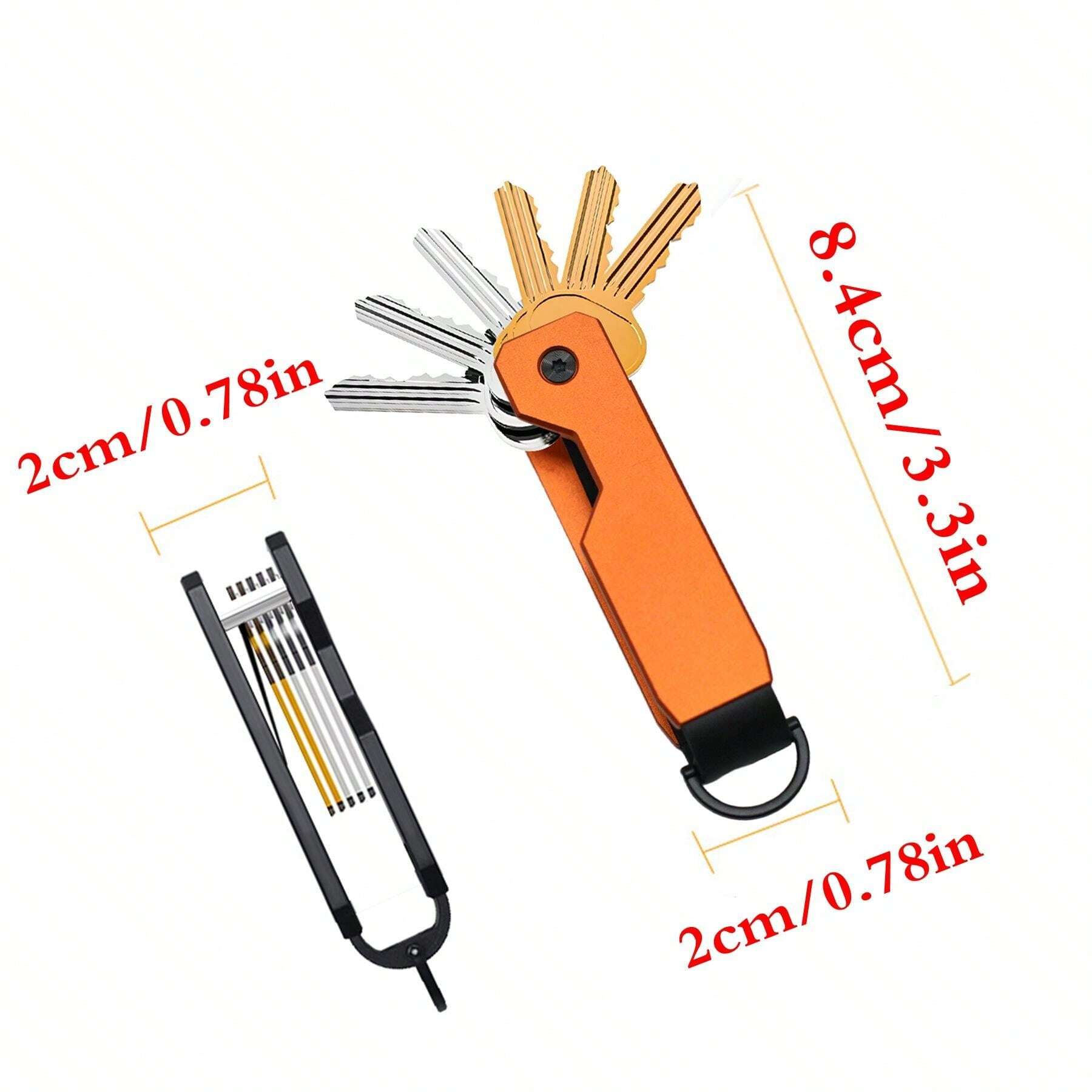 Men's Key Organizer - Compact Metallic Key Holder | Minimalist ...