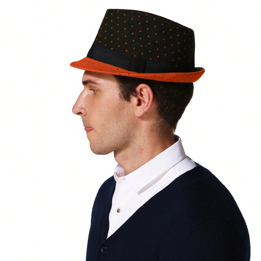 Harter Zylinderhut für Herren, Gentleman Hut, britischer Stil Fedora ...