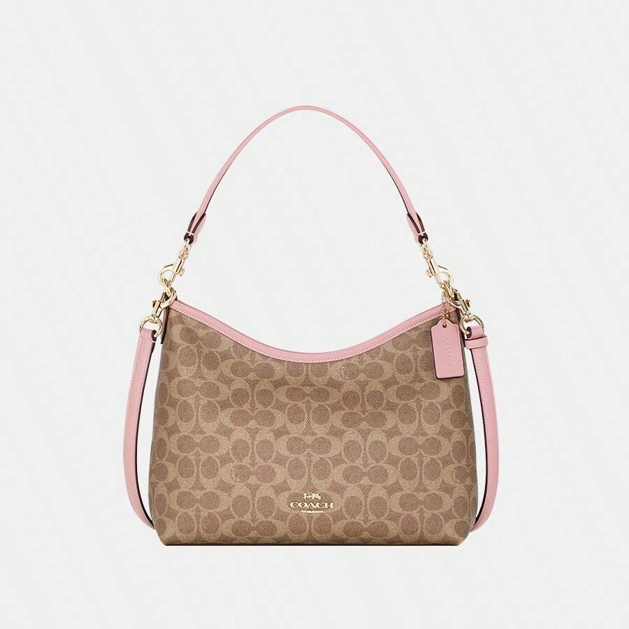 Coach Laurel Shoulder Bag Large Capacity Women's Leather Purses ...