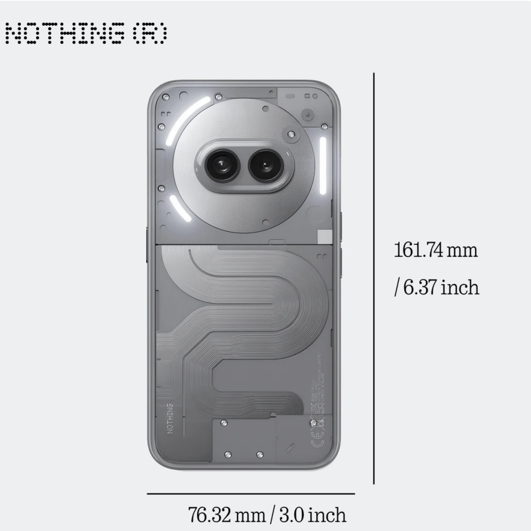 Nothing Phone (2a) Plus 5G スマートフォン ブラック、MTK Dimensity 7350 Pro、6.7インチ 120Hz AMOLED、50MP フロントカメラ ...