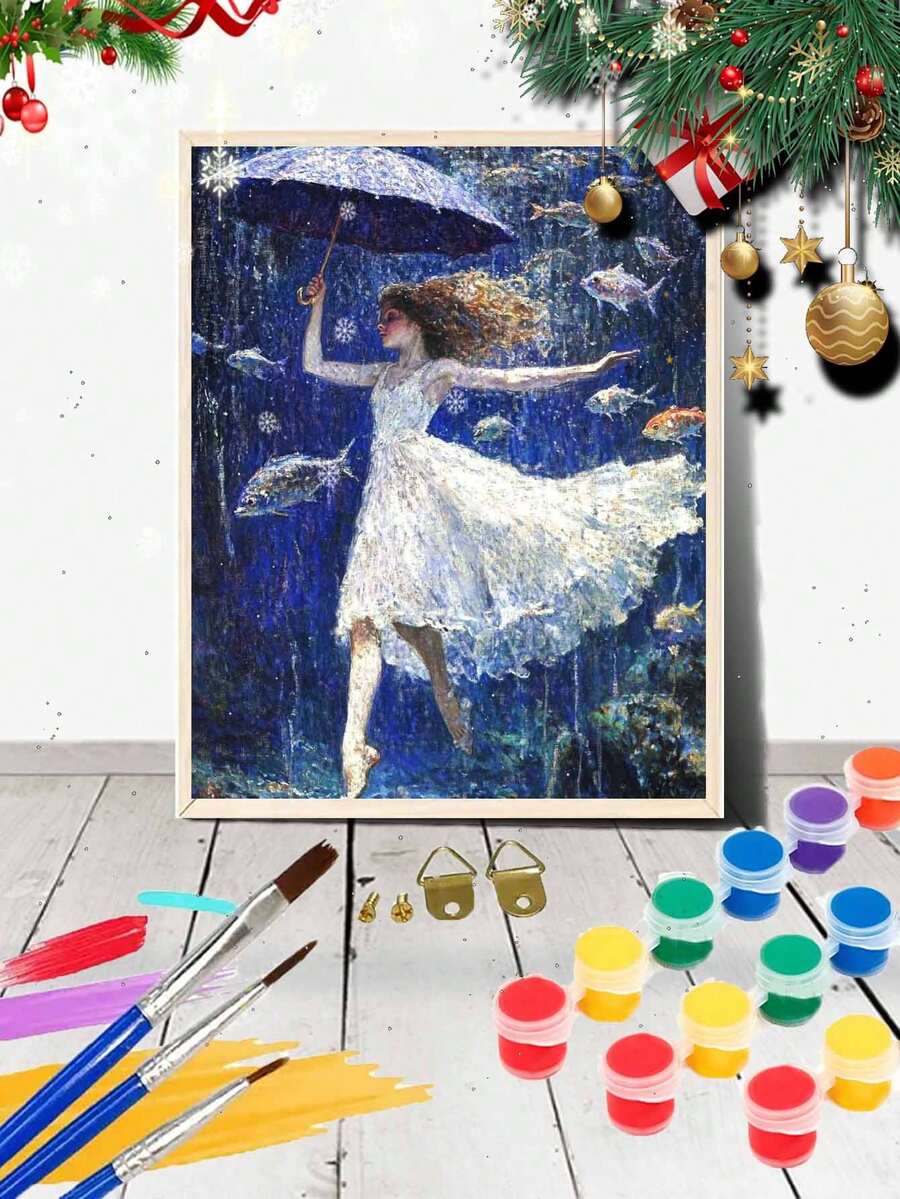 Underwater Dance 2024 - Easy To Operate: DIY Digital Oil Painting ...