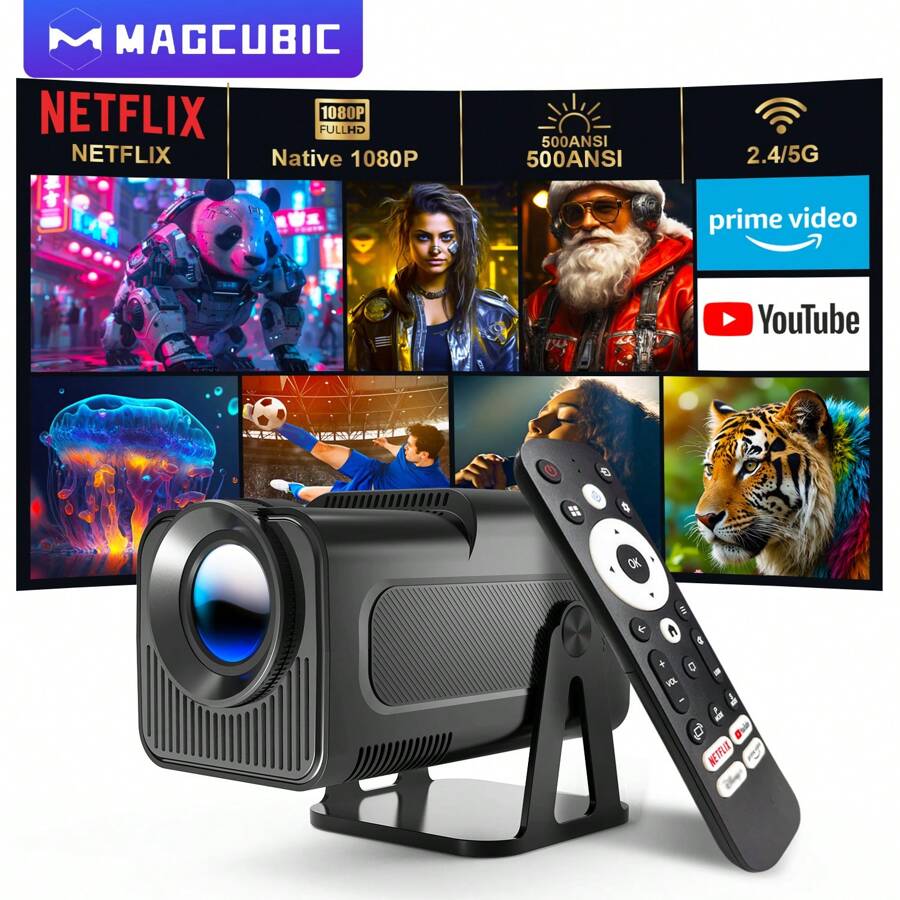 Magcubic Proyector Magcubic HY320 NTV Netfix con licencia oficial ...