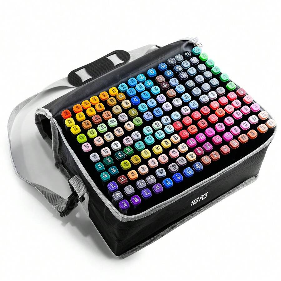 Alcohol Markers 80/120/168/262 Colors Drawing Pens Set Dual Tip ...