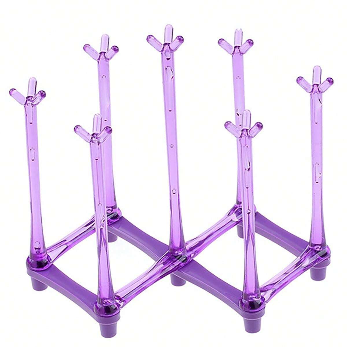 Drying Rack Retractable Cup Drying Rack Drinking Glass Rack Plastic Bag ...