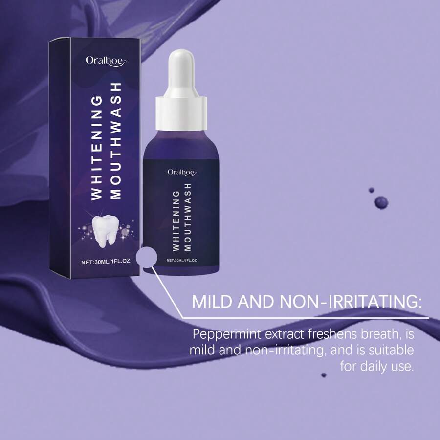 Mint Mouthwash, Whitening Mouthwash, Freshens Breath, Whitens Teeth ...