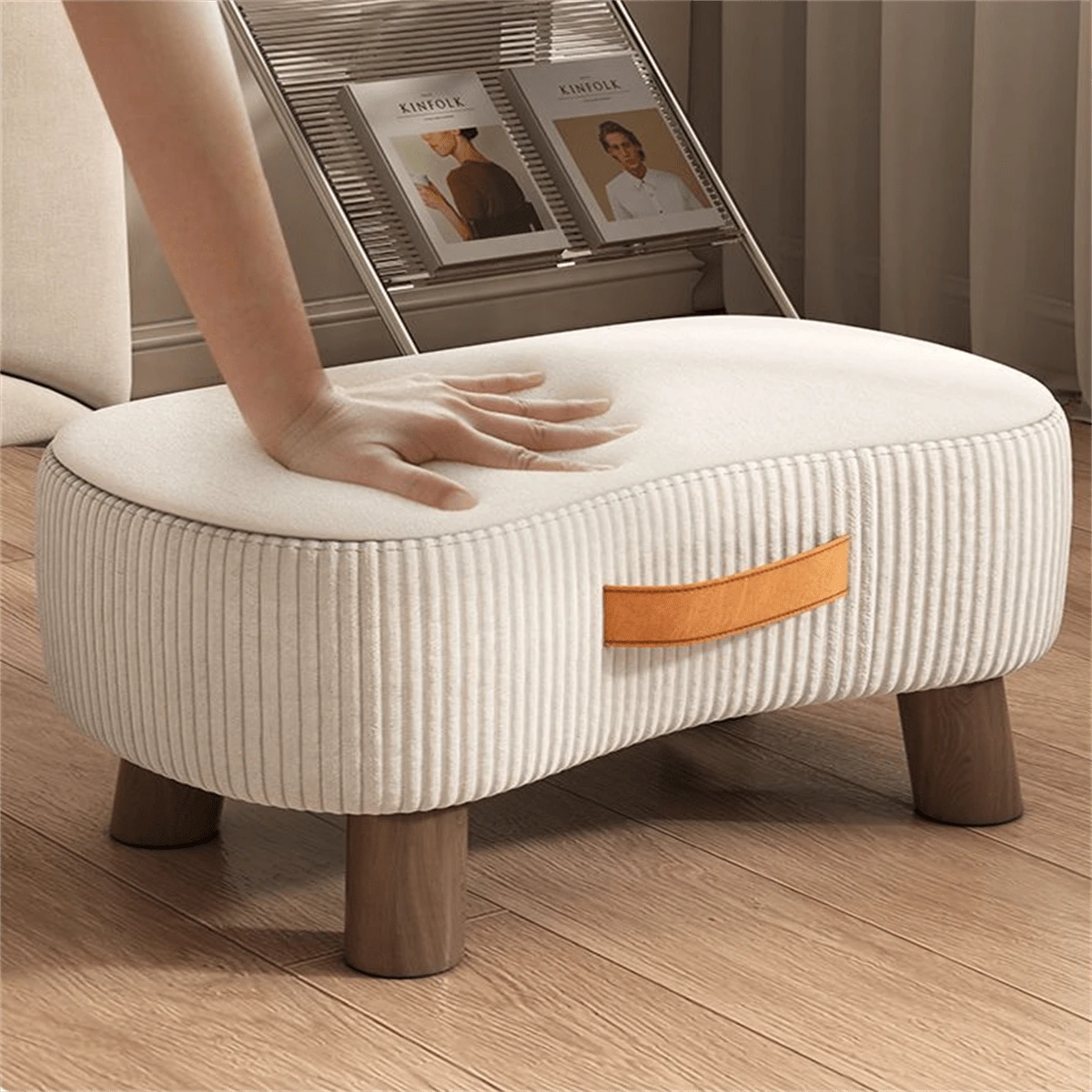 Foot Rest Under Desk Stool - Foot Hammock Footrest For Office, Lounge ...