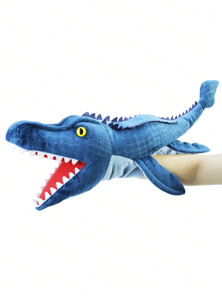 Large 30cm Plush Dinosaur Animal Puppet Hand Glove Doll, Storytelling ...