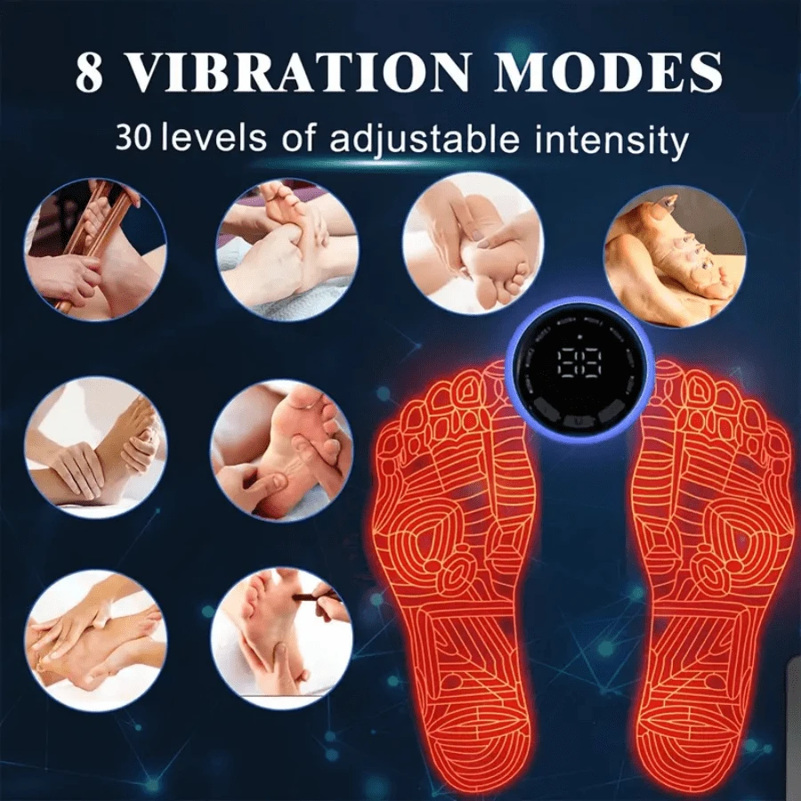 Revive Foot Massager Mat - Relieves Neuropathy Pain, Improves ...