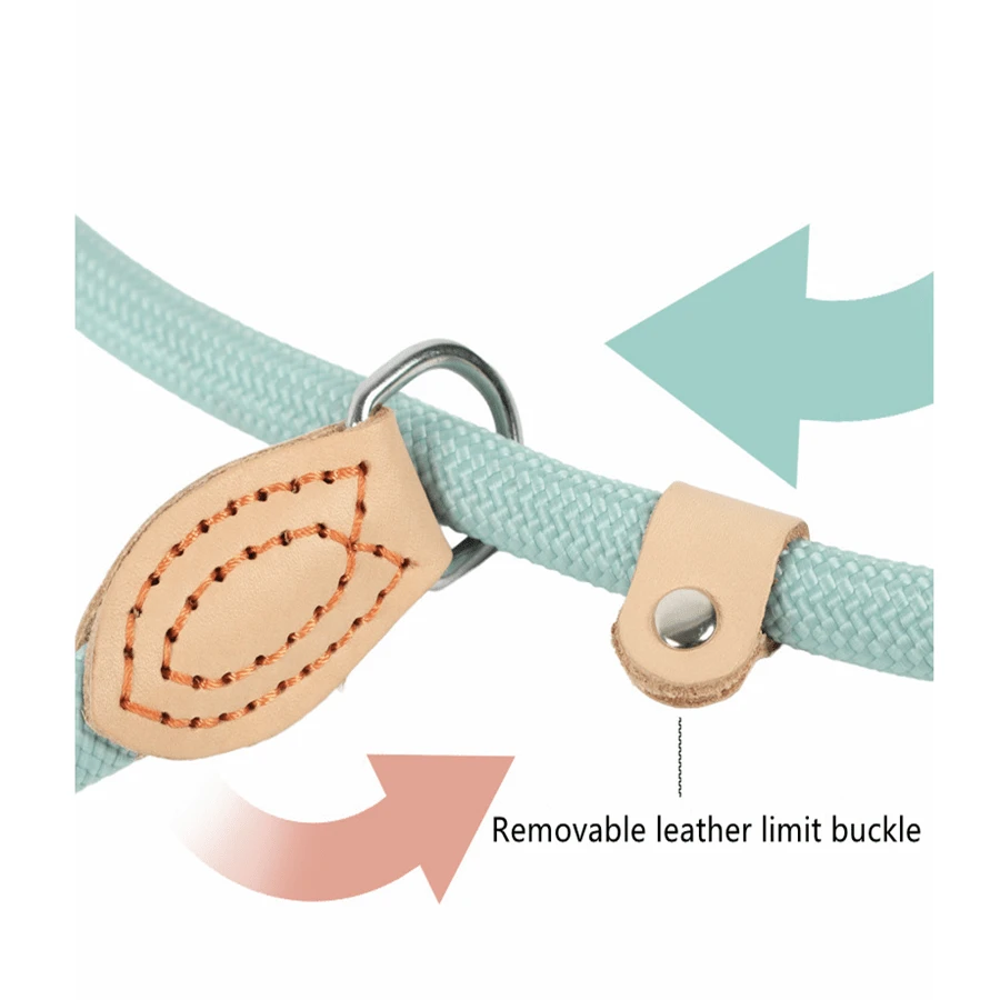 Anti-Breakaway P-Chain Explosion-Proof Punching P-Rope Dog Leash Small ...