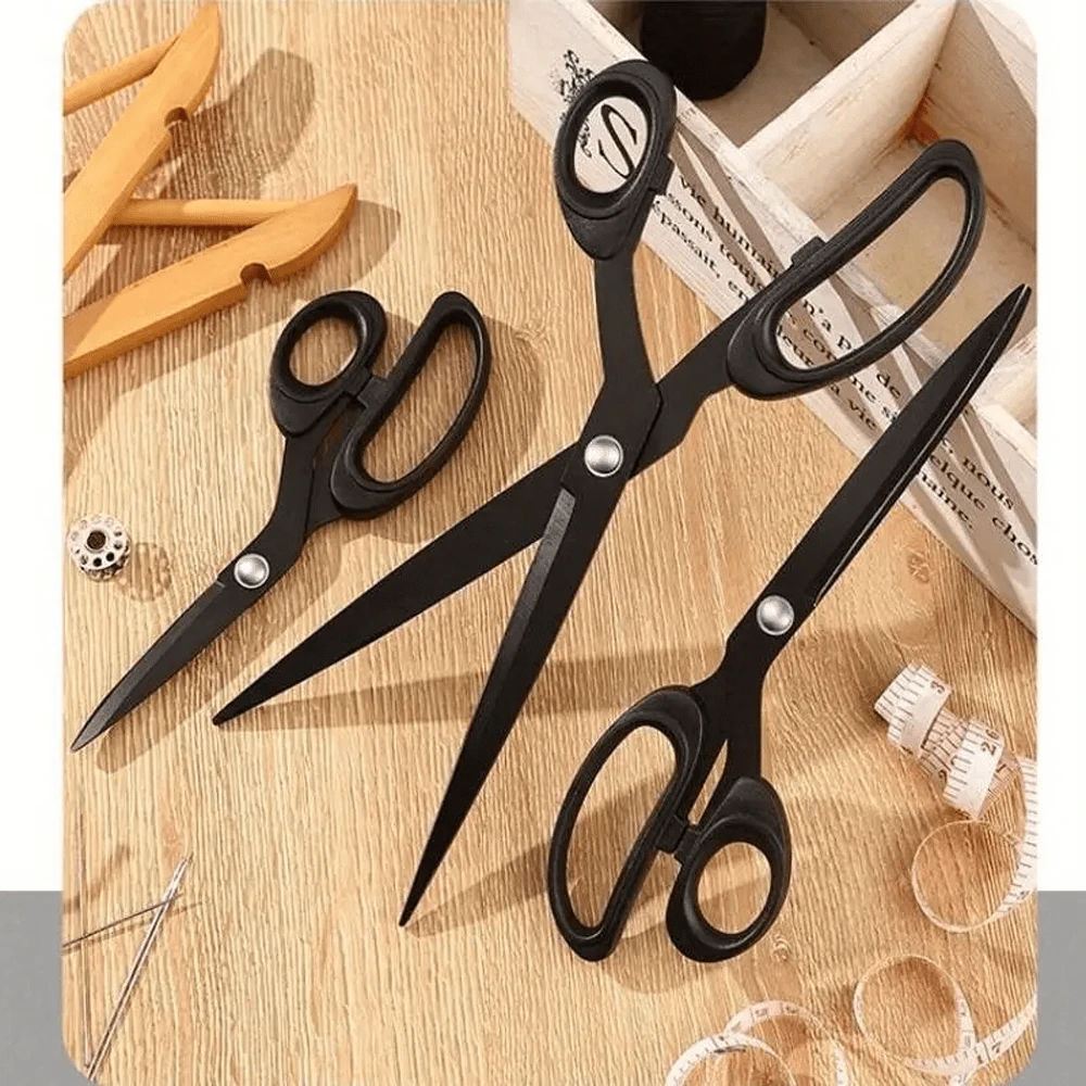 10-Inch Heavy Duty Fabric And Faux Leather Scissors, Suitable For ...