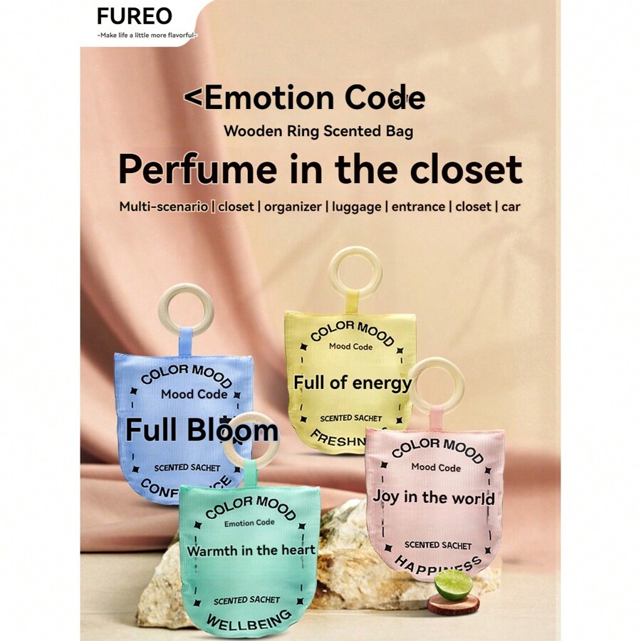 FUREO Fragrância do sachê: Notas de topo: Cítrico, pimenta, folha de ...