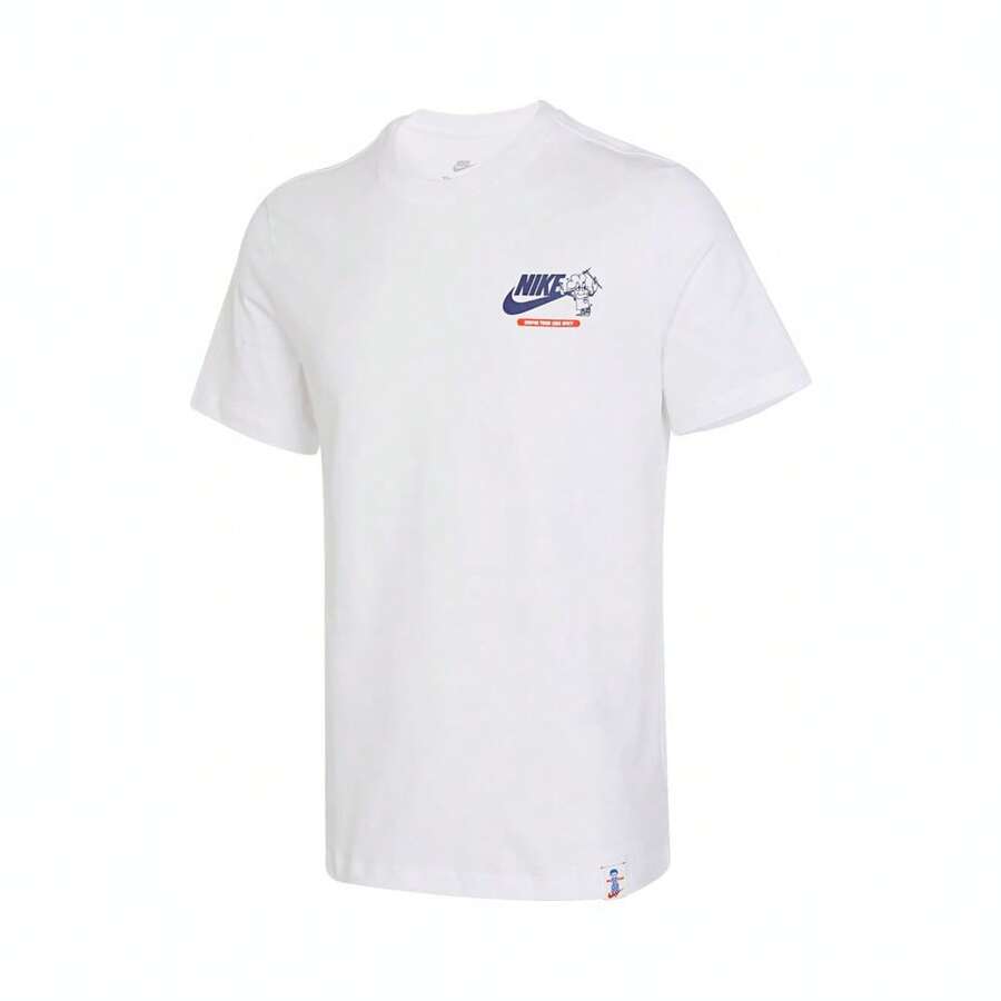 Nike 2024 Boyfriend Style Men's AS M NSW TEE OC GRAPHIC PK5 T-Shirt Knitted Collarless TFV3755 ...