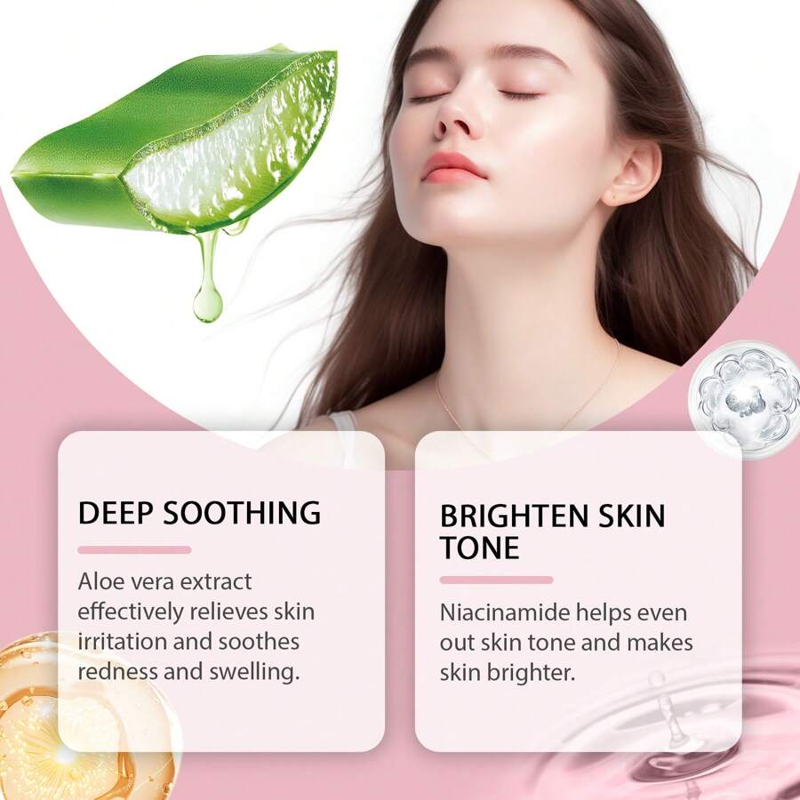 Serum Collection: Vitamin C Serum, Niacinamide Serum, Aloe Vera Calming ...