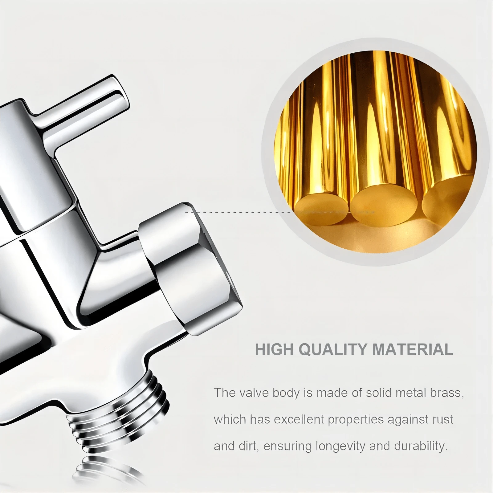 3-Way G7/8 Shower Diverter Valve, Shower Head Diverter Valve, 3-Way Universal Shower System ...