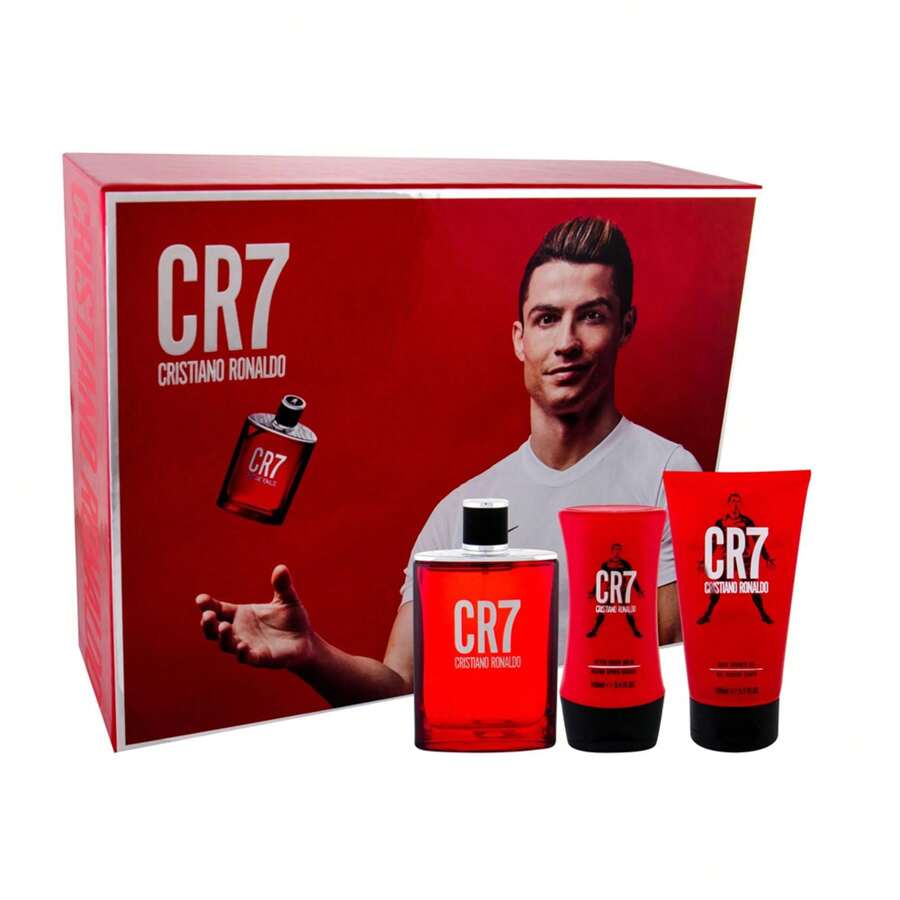 CR7 3 Piece Gift Set By Cristiano Ronaldo Standard For Men | SHEIN USA