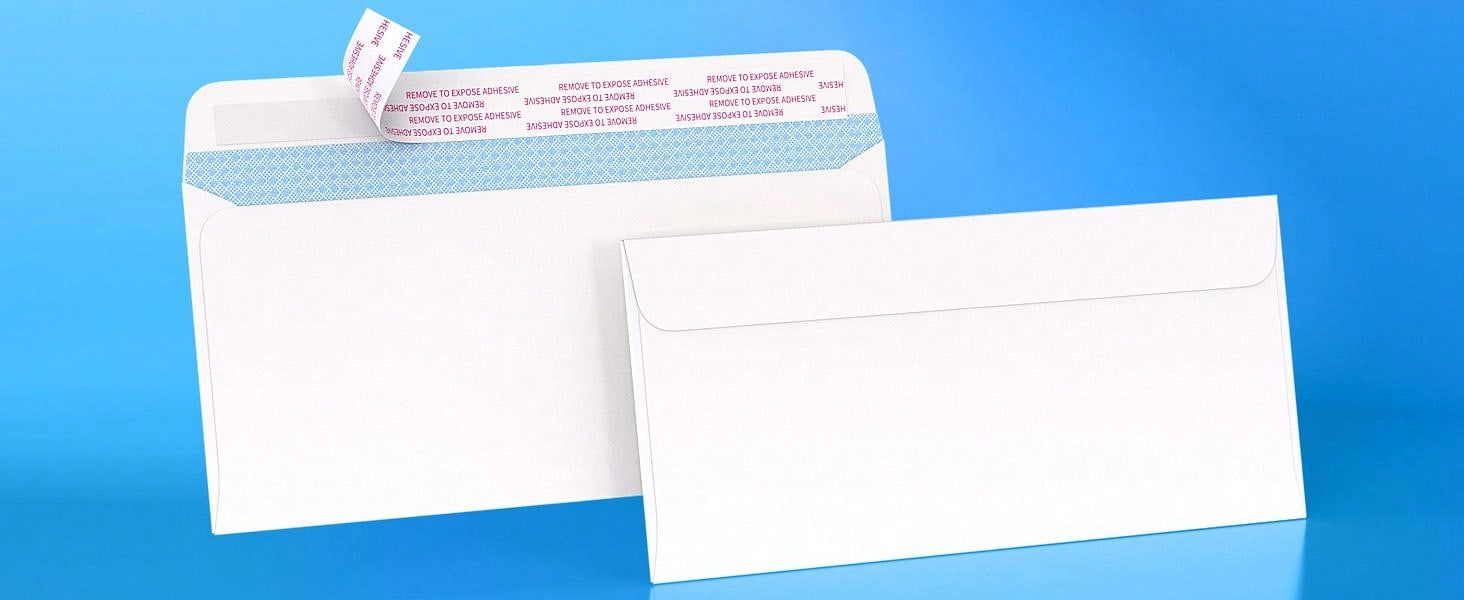 #10 Envelopes Self Seal Security Tinted Envelopes (200Ct) For Privacy ...