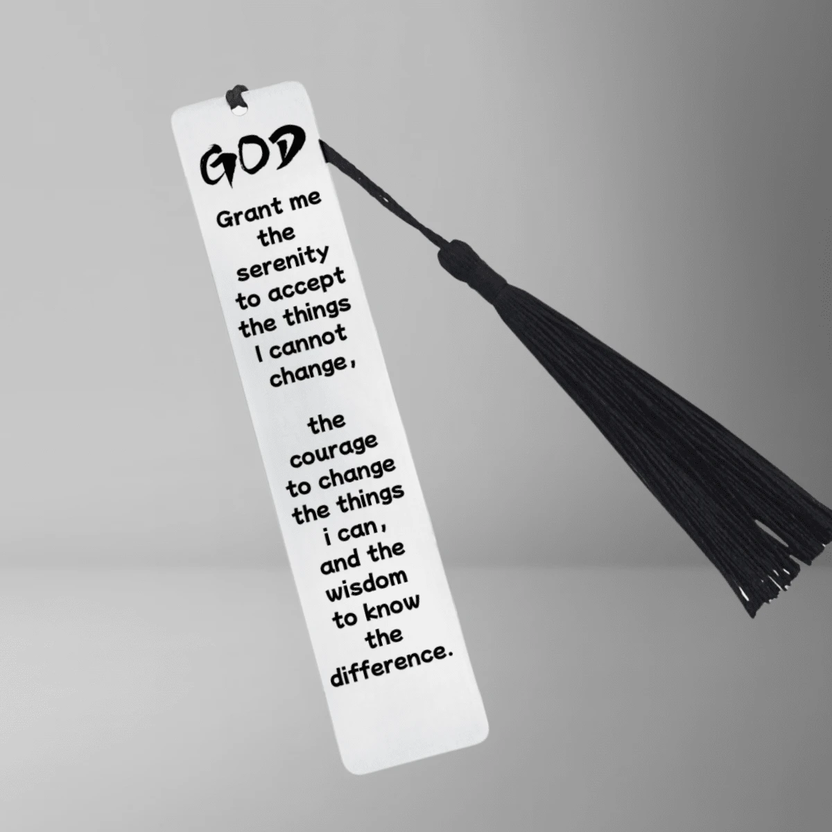 The Lord Is My STRENGTH Christian Bookmarks, Metal Bookmarks For Book ...