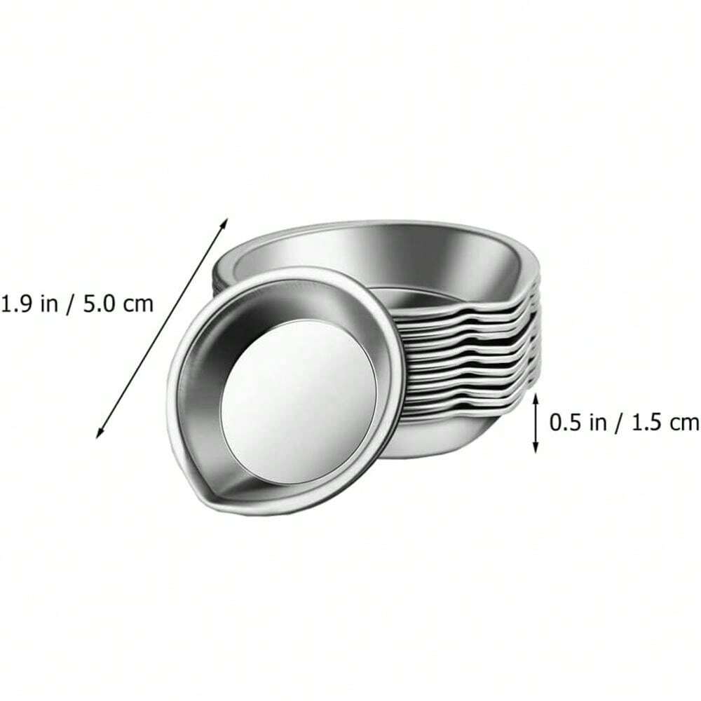 6-Pack Stainless Steel Paint Palettes For Artists - Multipurpose Metal ...